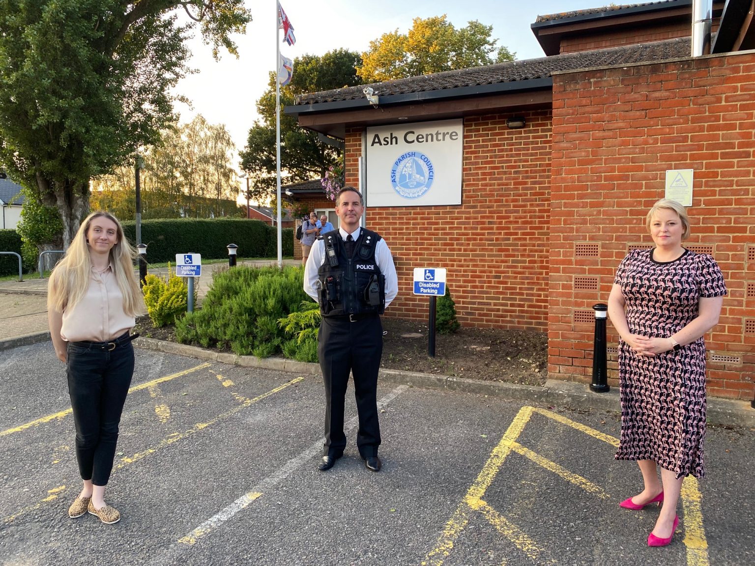 Photographs From Lisa Townsend Visiting Council Meeting | Ash Parish Council