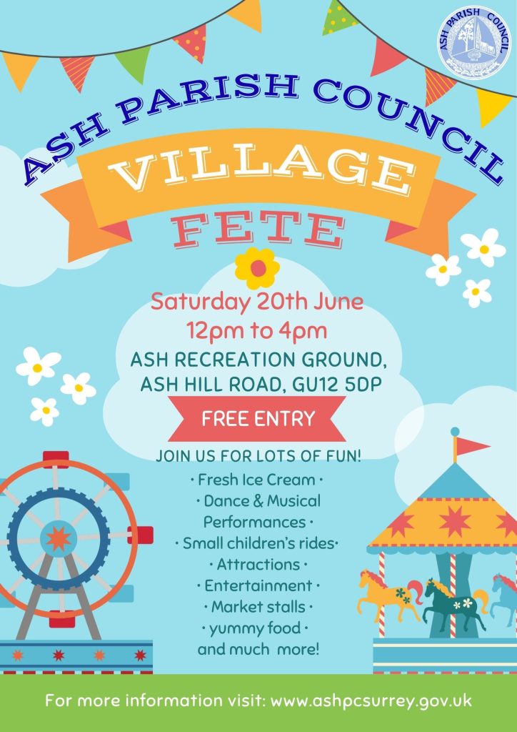 Ash Village Fete | Ash Parish Council